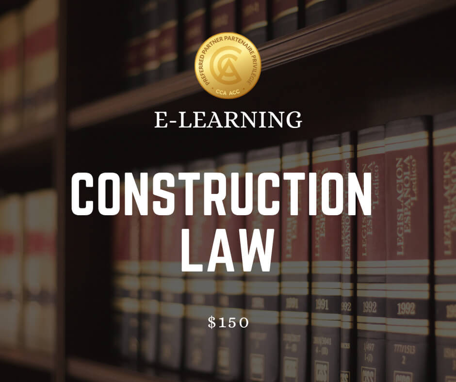 Self Paced Courses - Edmonton Construction Association